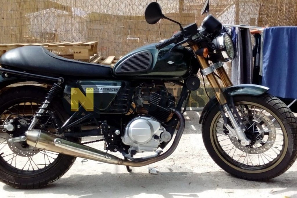Subasta de Hanway Raw 125cc Cafe Racer 2016