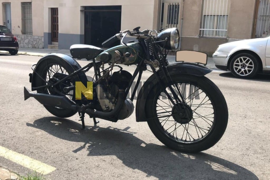 Subasta de BSA Sloper 500 1929