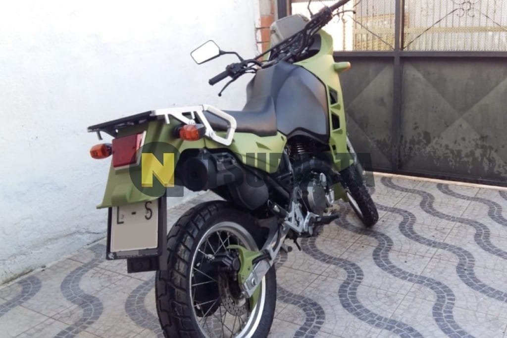 Subasta de Kawasaki KLR 650 tengai 1990