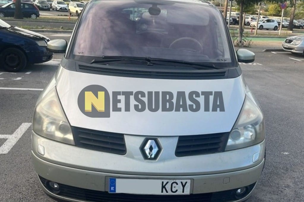 Subasta de Renault Espace 3.0 dCi V6 Aut. 2003