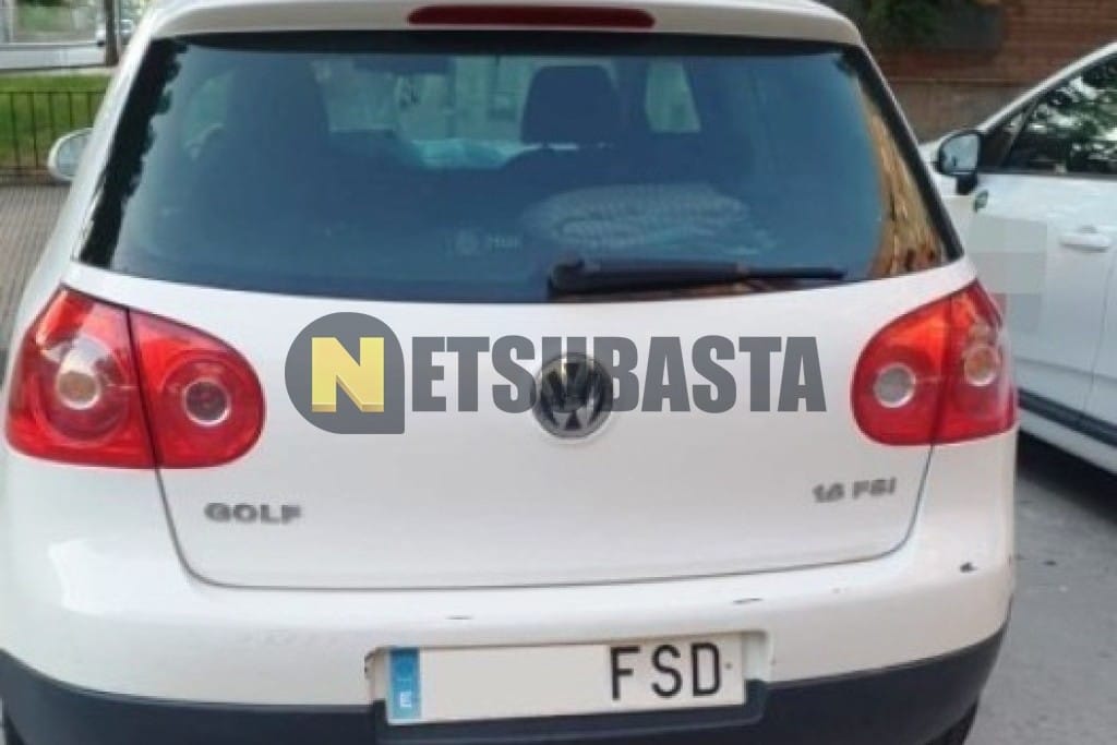 Subasta de Volkswagen Golf 1.6 FSI 2007