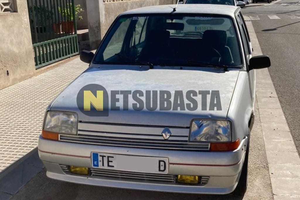 Subasta de Renault Super 5 1.7 1988