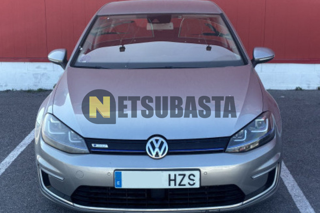 Subasta de Volkswagen e-Golf 2014